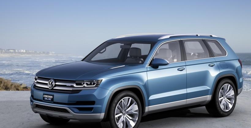 Volkswagen's CrossBlue SUV is one huge iPad mini dock - SlashGear