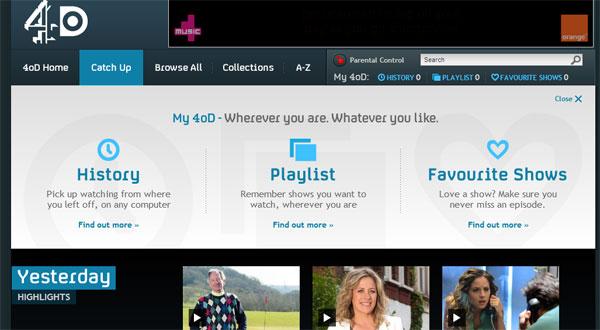 Sky adds 4oD TV catch up service for UK customers - SlashGear