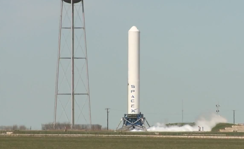 SpaceX shows impressive Grasshopper rocket demonstration - SlashGear
