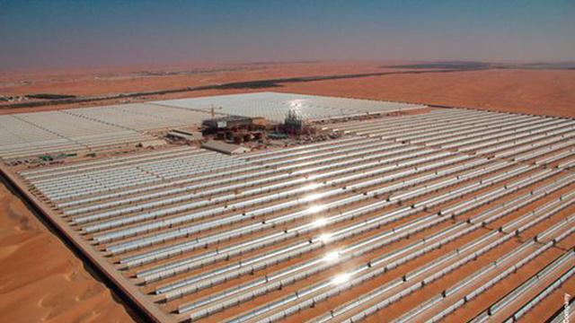World's largest solar power plant opens in Abu Dhabi - SlashGear