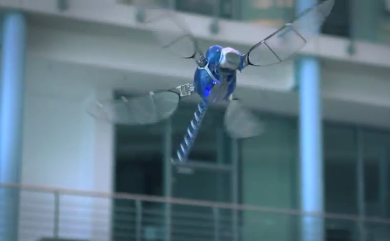 Festo shows off BionicOpter robotic dragonfly in video demonstration ...
