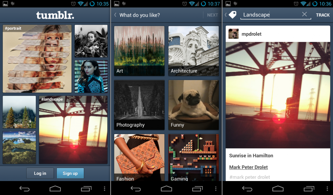 Tumblr app for Android gets revamped - SlashGear Tumblr app for Android gets revamped - SlashGear