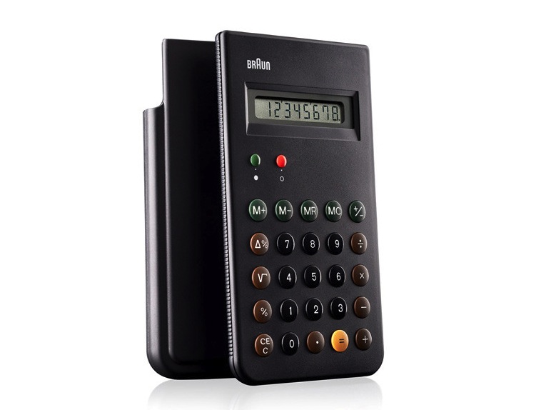 Braun ET66 calculator classic gets reissued - SlashGear