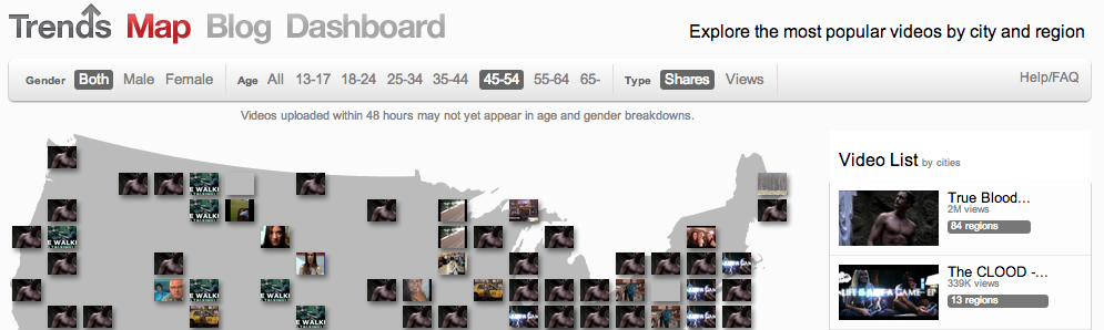 YouTube Trends Map shows which videos are big in your city - SlashGear