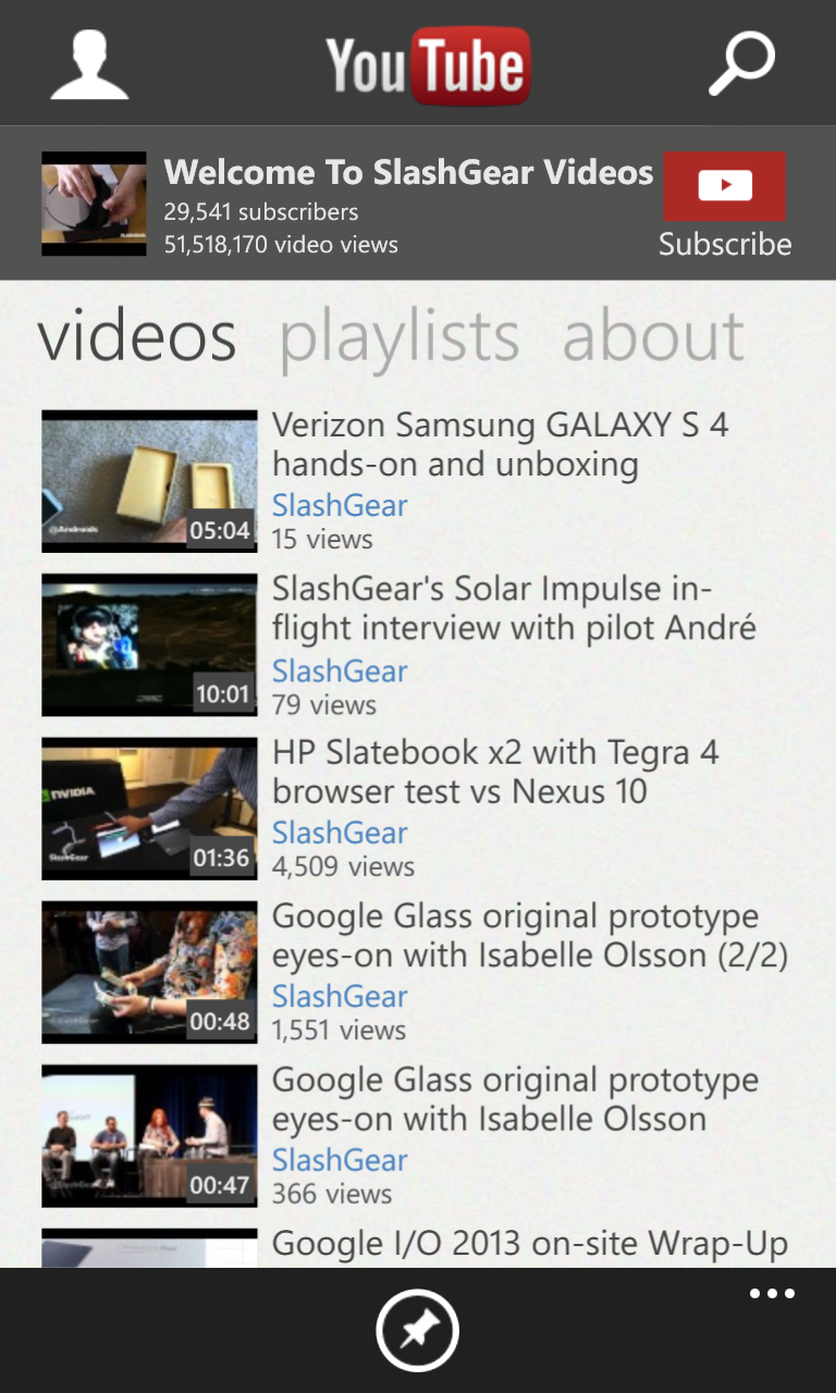 YouTube gets Google agreement for Windows Phone 8: official after all ...