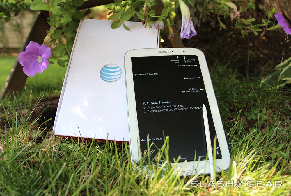 AT&T Samsung Galaxy Note 8.0 Hands-on - SlashGear