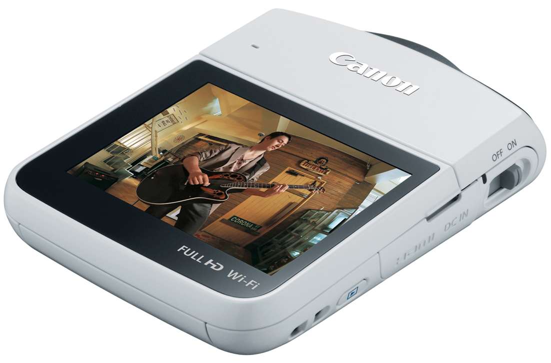 Canon VIXIA mini camcorder optimized for self-shooting - SlashGear