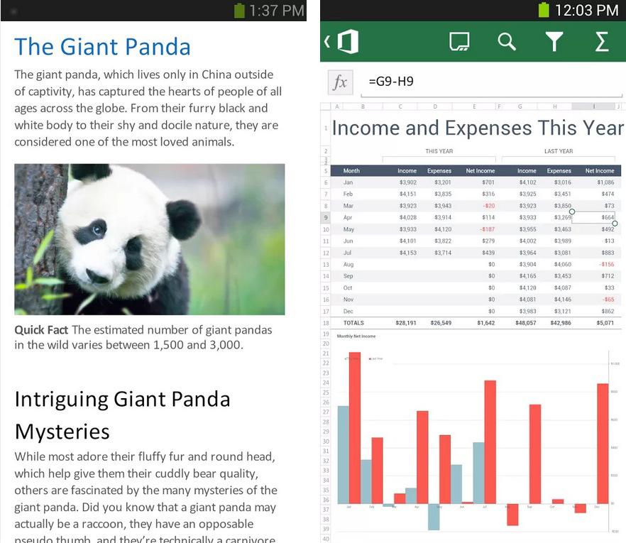 Microsoft Office Mobile for Android arrives, requires Office 365 ...