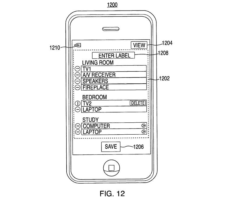 Apple patent app turns iPhone into a smart home universal remote ...
