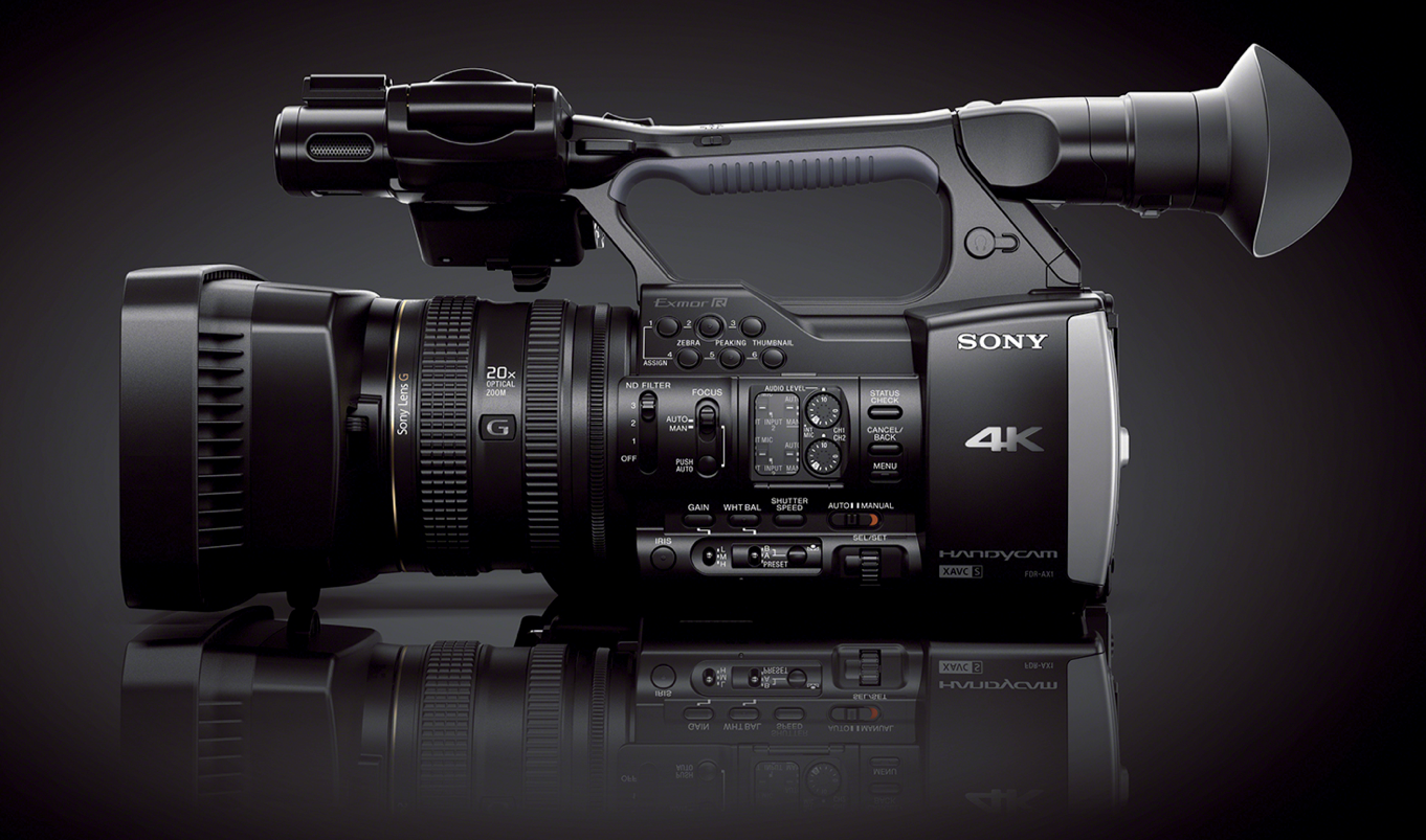 Sony FDR-AX1 4K Handycam Official: Top-Quality Video Within Reach