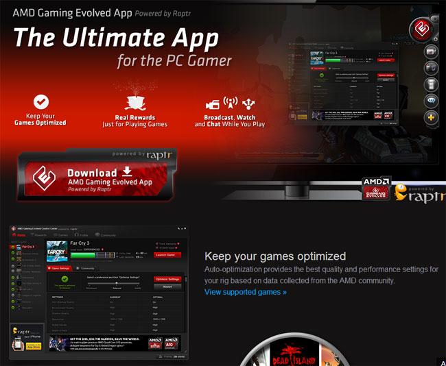 AMD Gaming Evolved app aims to make gaming PCs as easy to use as ...