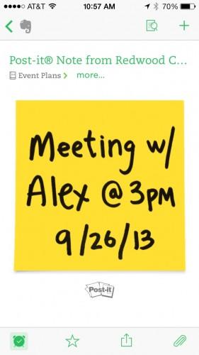 Evernote Post-It notes trigger actions based on color - SlashGear