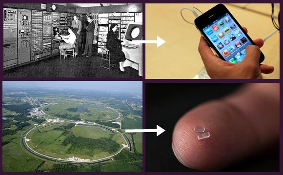 Stanford particle accelerator delivered smaller than grain of rice ... Stanford particle accelerator delivered smaller than grain of rice ...