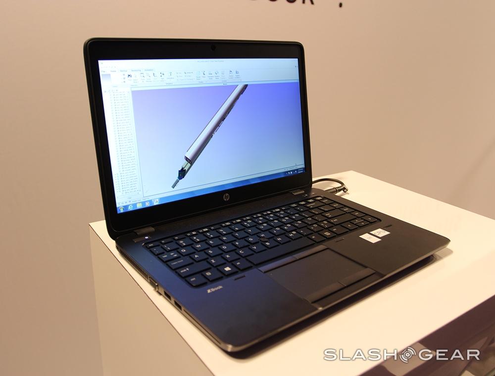 HP ZBook 14 hands-on: the world's first workstation Ultrabook - SlashGear