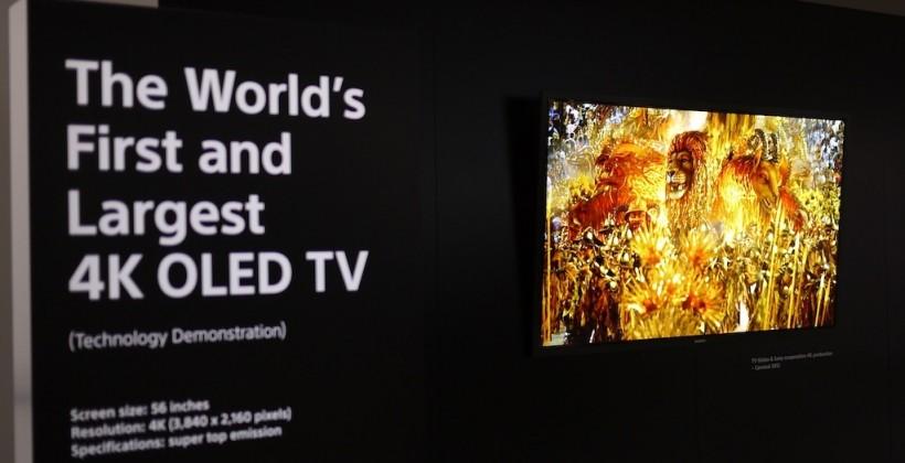 Sony: Our 56-inch 4k OLED TV is biggest & brightest (we just can't make ...