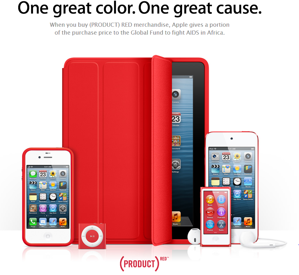 Apple RED contributions applauded by Bono as "leading the crew" - SlashGear