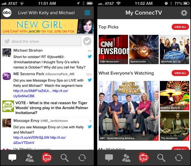 ConnecTV second-screen TV companion app adds 6-second clip-and-share ...