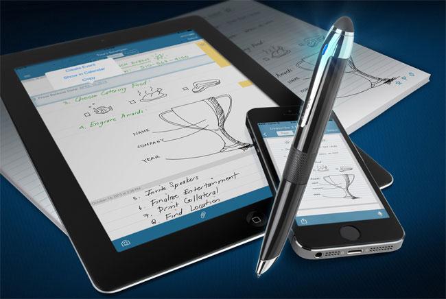 Livescribe 3 smartpen uses Bluetooth Smart technology to sync ...