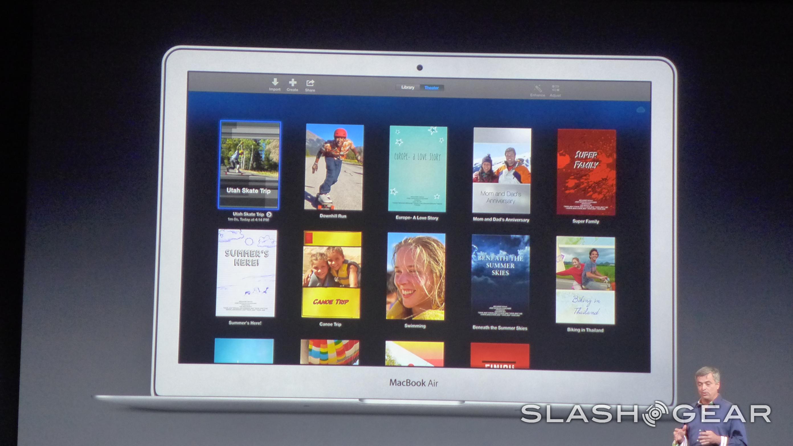 iLife update for iOS and OS X: iMovie, iPhoto, Garageband - SlashGear