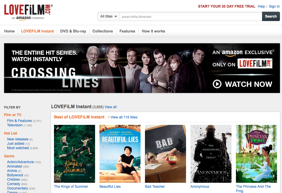 Amazon LOVEFiLM hits iPhone and iPod touch with Airplay in tow - SlashGear