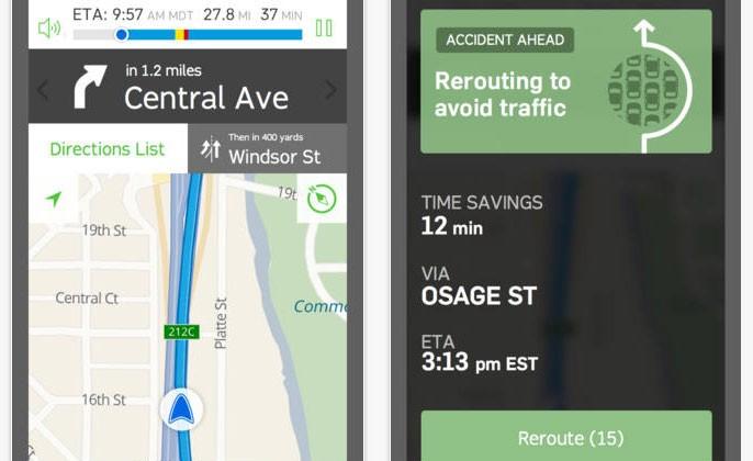 New MapQuest app for Android and iOS 7 gets customizable - SlashGear