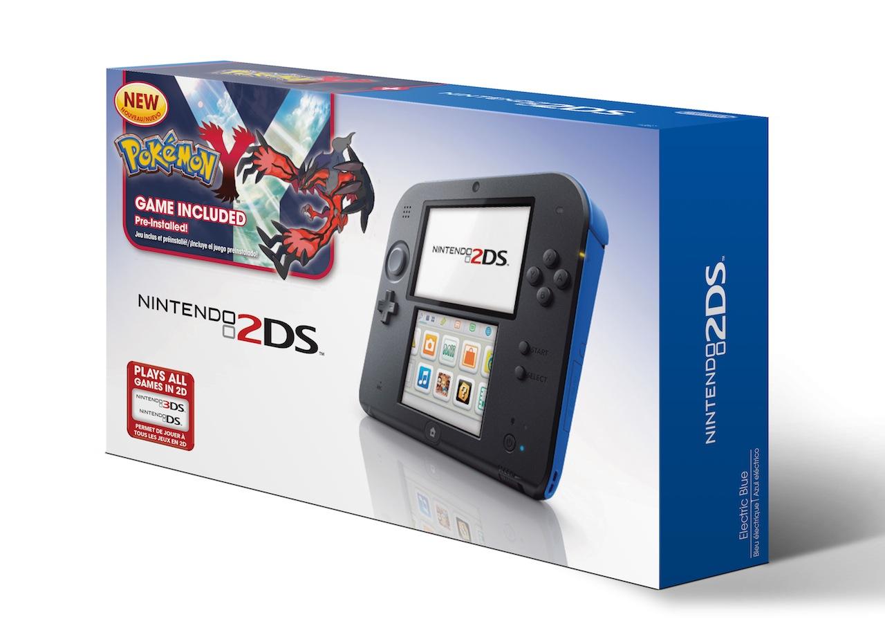Nintendo 2DS Pokémon X and Y bundles package colorful consoles - SlashGear