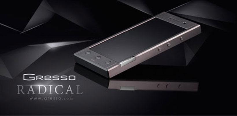 Gresso Radical smartphone runs Android 4.1.2 and quad-core 1.2 GHz CPU ...