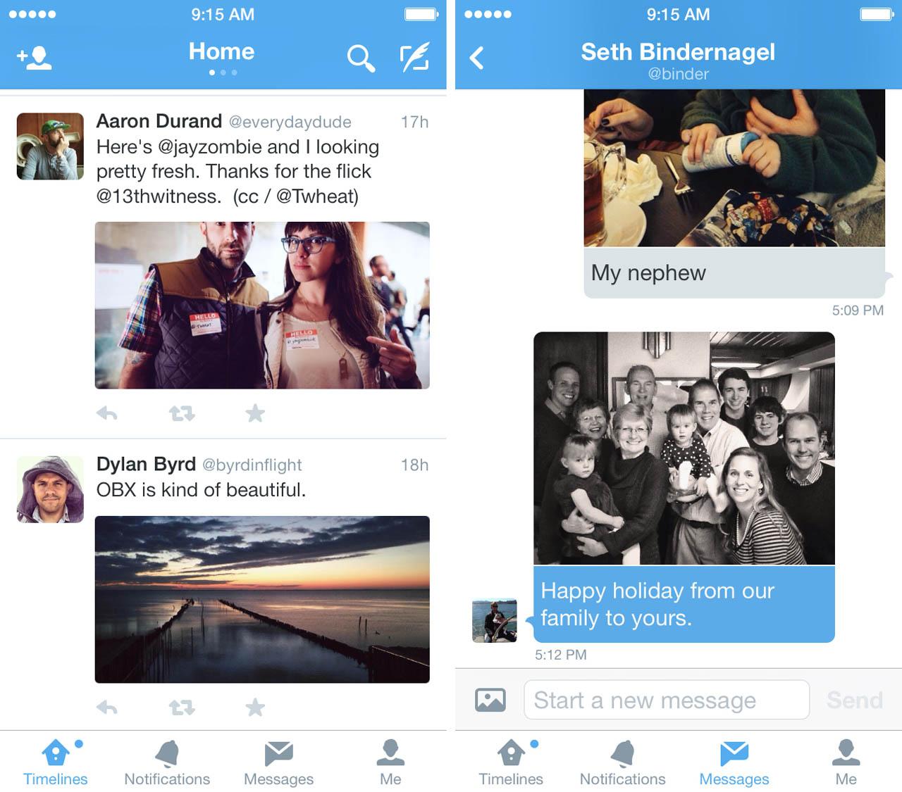 Twitter adds private DM photos and new swipeable mobile apps - SlashGear
