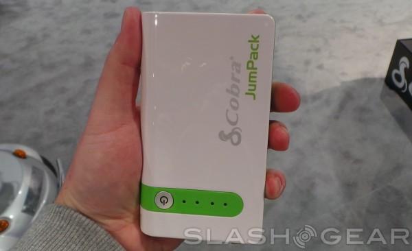 Cobra's JumPack will jumpstart your car, then charge your phone - SlashGear