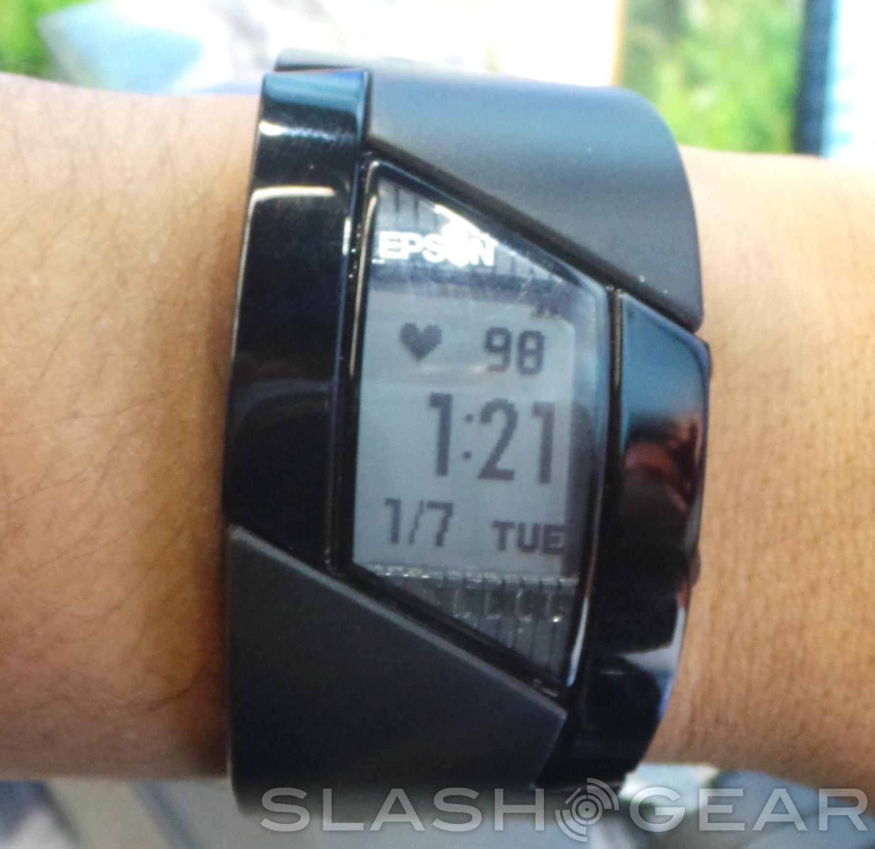 Epson's Pulsesense Wearables, Hands-On And Heart Stopping