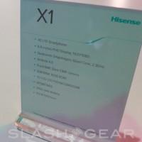 Hisense X1 hands-on with a 6.8-inch smartphone - SlashGear