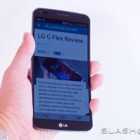 LG G Flex hands-on: AT&T gets curvy - SlashGear
