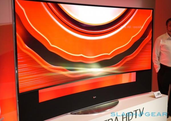 This is LG's 105″ Curved Ultra HD TV - SlashGear