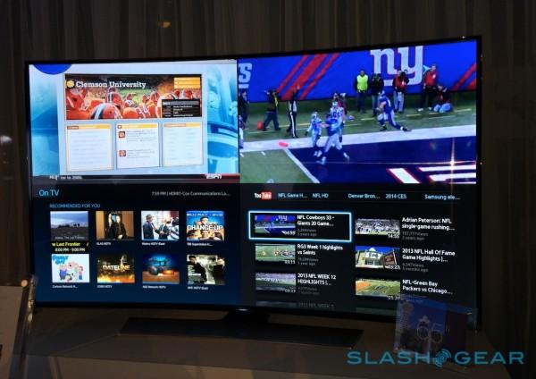 Samsung flexible TV headlines CES 2014 range: Eyes-on - SlashGear