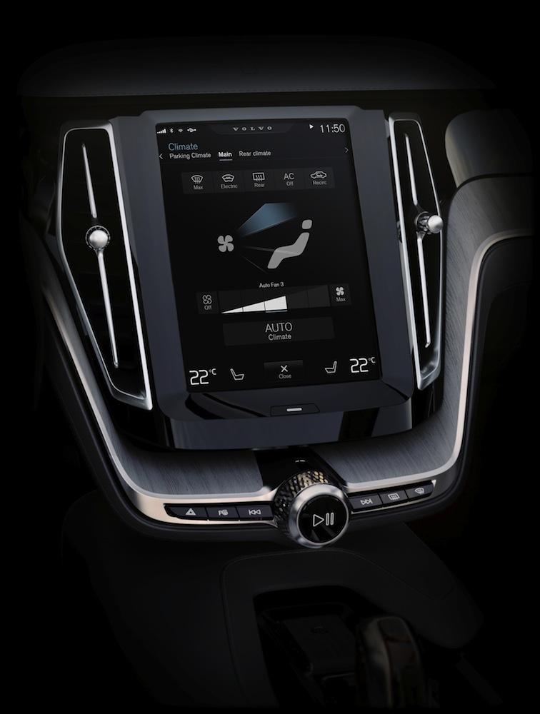 Volvo Echoes Tesla With Touch-Tablet Style Digital Dash