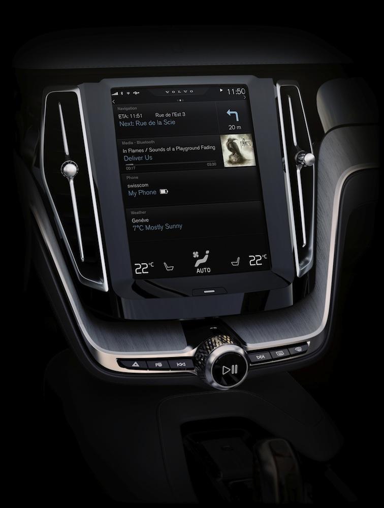 Volvo Echoes Tesla With Touch-Tablet Style Digital Dash