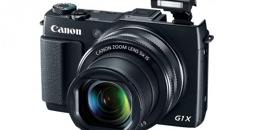 Canon PowerShot G1 X Mark II arrives with large sensor, compact body ...