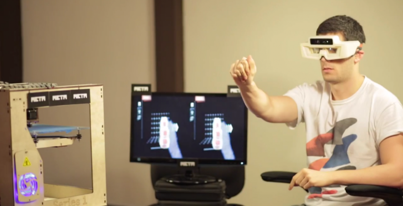 Meta.01 wearable demos 3D printing as dev release nears - SlashGear