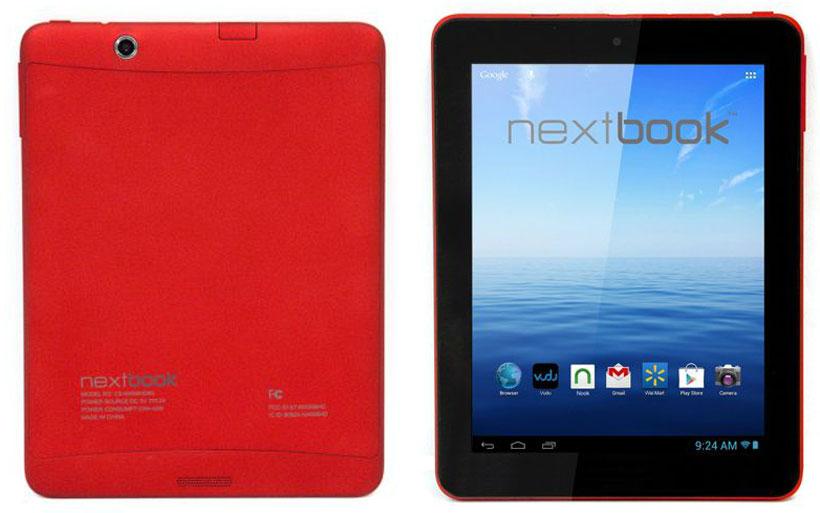 Red Nextbook Premium 8HD 8-inch tablet runs 1.5GHz Cortex A9 processor ...