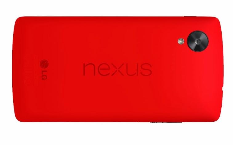 Bright Red Nexus 5 debuts as third color option - SlashGear