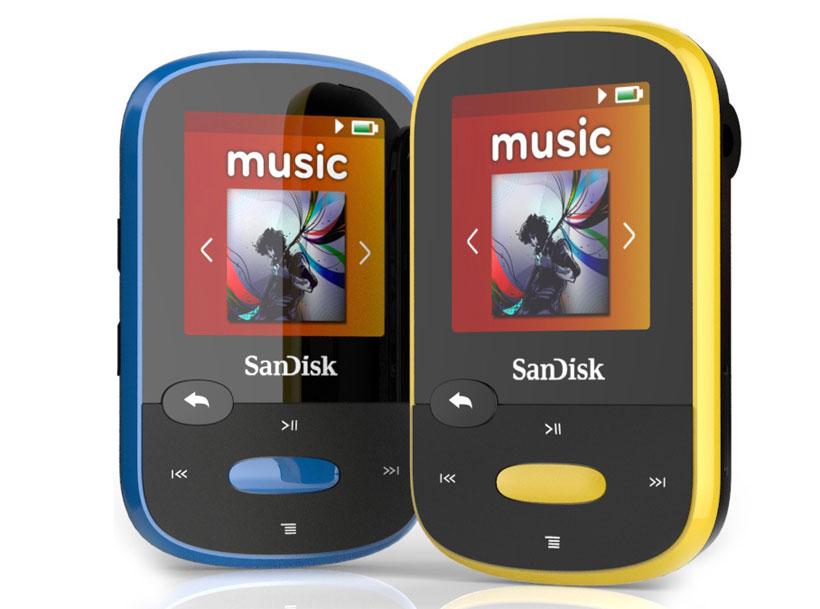 SanDisk Clip Sport MP3 player aims at athletes and gym rats - SlashGear