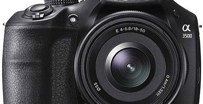 Sony a3500 DSLR camera unveiled by Sony Australia - SlashGear