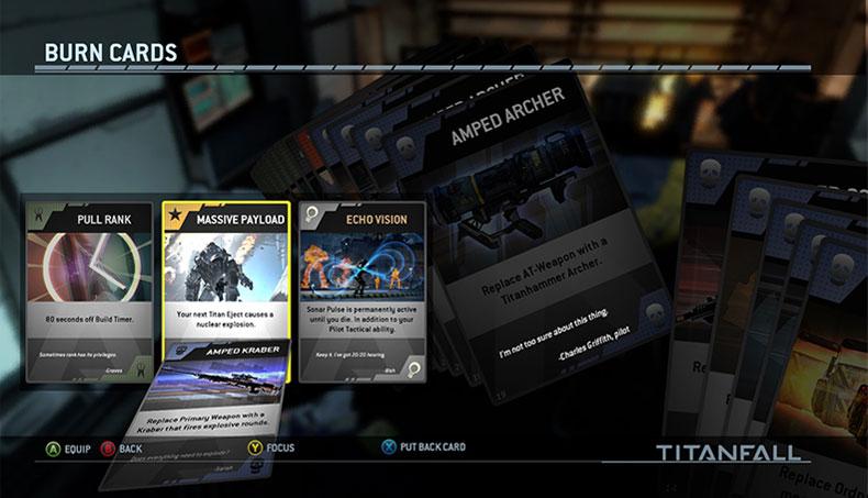 Titanfall Burn Cards Detailed Deeper: No Trades, No In-Game Purchases