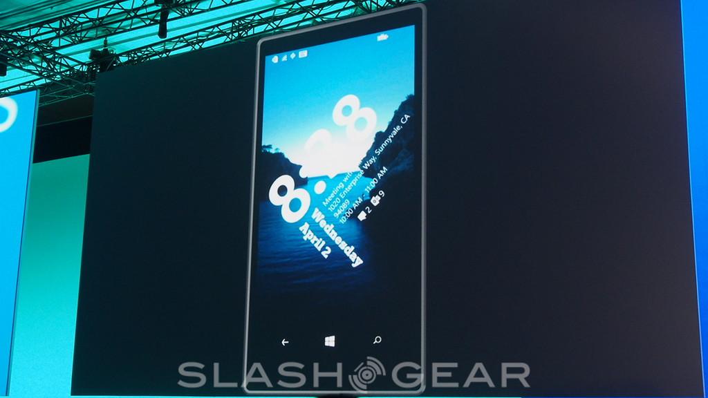 Windows Phone 8.1 Action Center gets slanted, Start Screen skinned ...