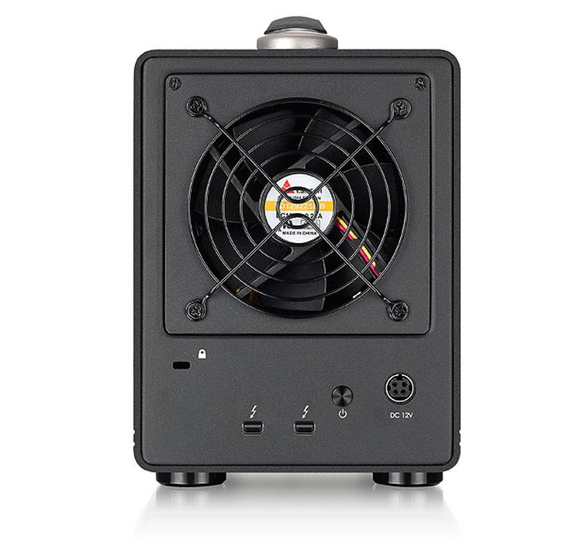 Akitio Thunder2Quad 4-bay Thunderbolt 2 storage device supports up to ...