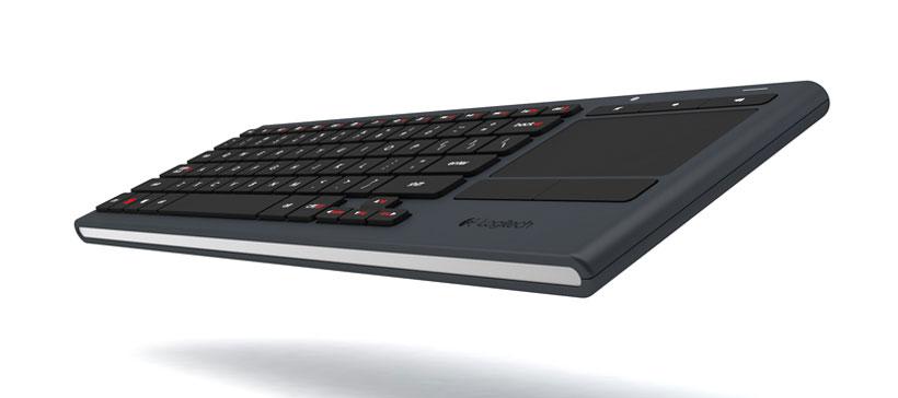 Logitech illuminated K830 keyboard lets you control a HTPC in the dark ...