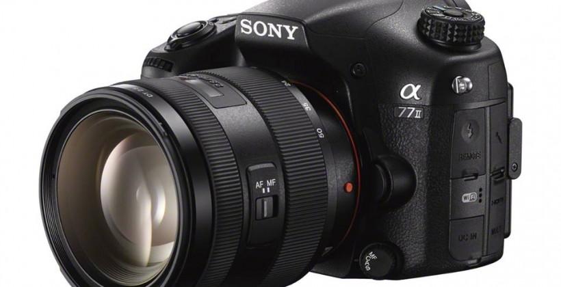 Sony Alpha A77 II refreshes DSLR with speedy BIONZ X - SlashGear