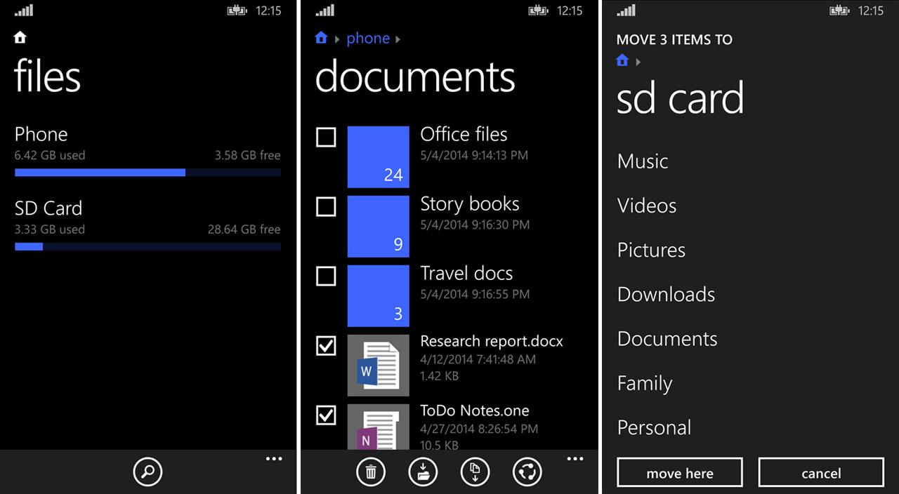 Windows Phone Files app finally released - SlashGear