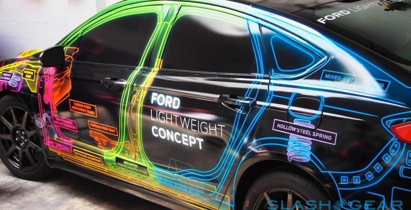 Ford Lightweight Concept Car eyes-on: High-tech, Low-weight - SlashGear