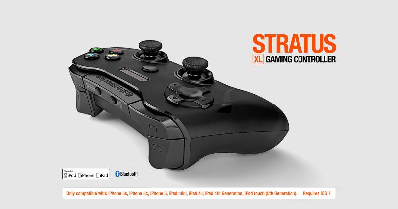 SteelSeries Stratus XL is a larger wireless controller - SlashGear